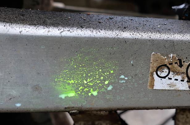 Manchester Police deploy forensic spray against bike thugs