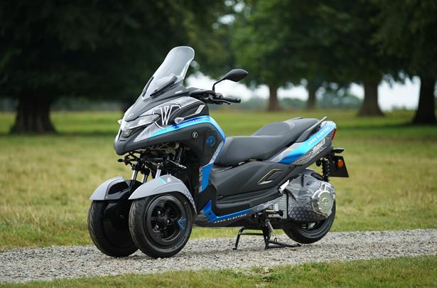 British electric trike recharges in under 15 minutes