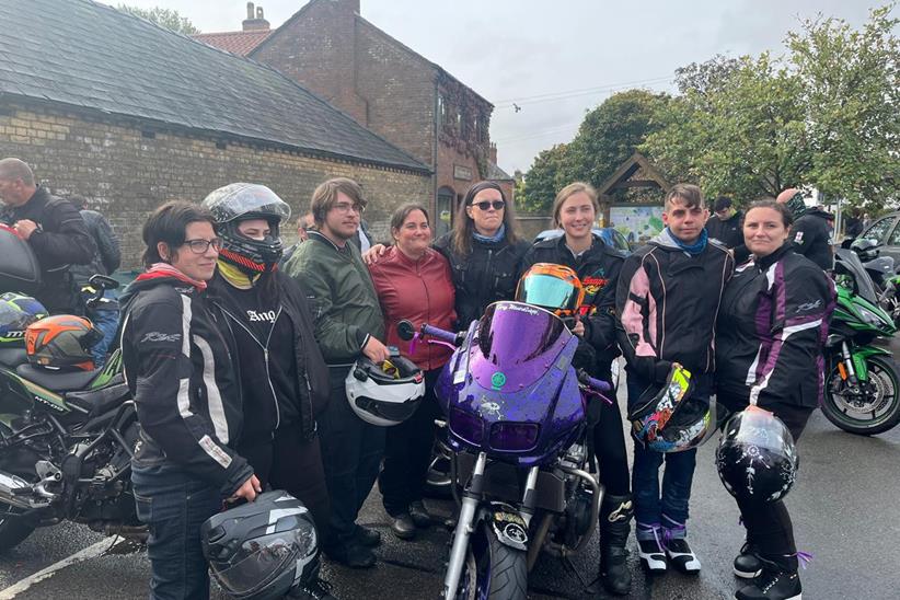 Over 170 bikers raise £1000 in memory of late Lincs teen