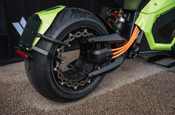 Verge Motorcycles take part in annual Brighton Burn Up