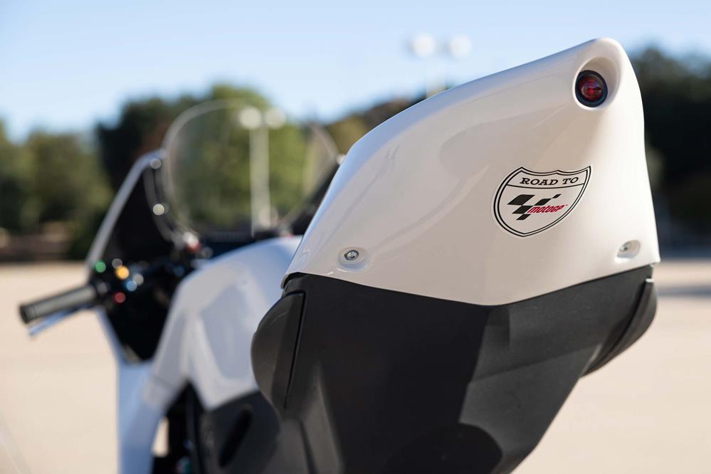 Krämer race bike is powered by KTM's 350 EXC-F enduro engine