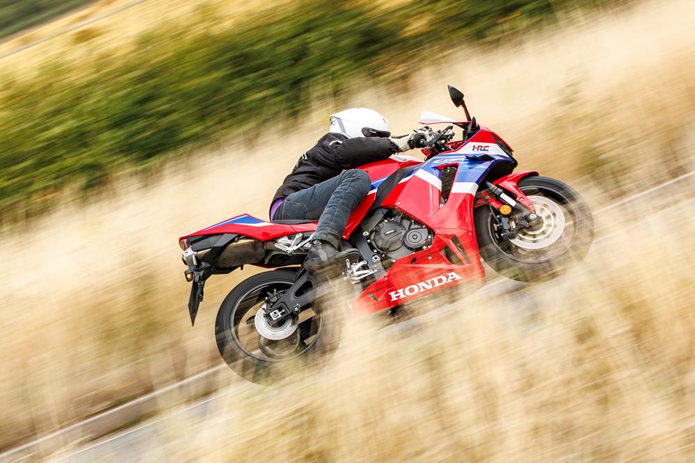 I've ridden this Honda CBR600RR 4k miles in four months!