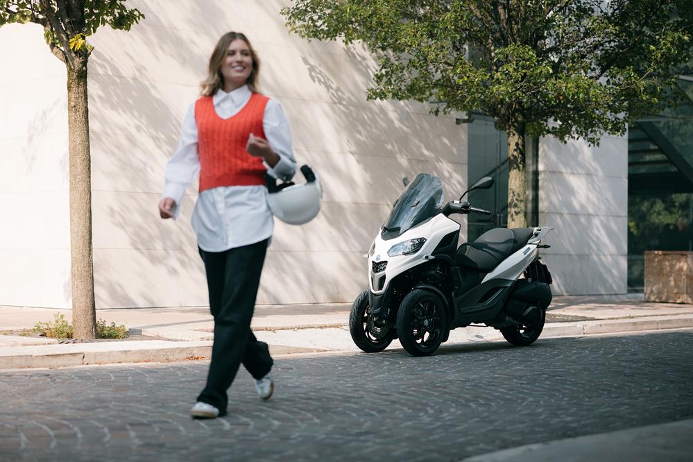 Piaggio launch updated MP3 310 three-wheeled scooter