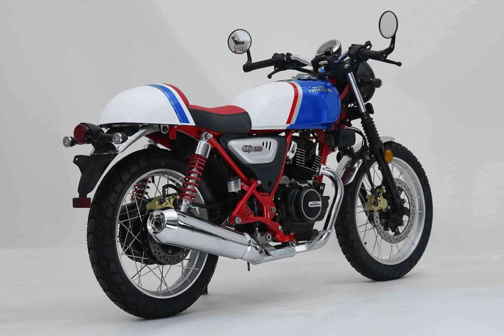 New CGX150 café racer is based on Honda’s trusty CG125