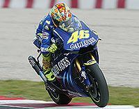 Rossi tops first practice