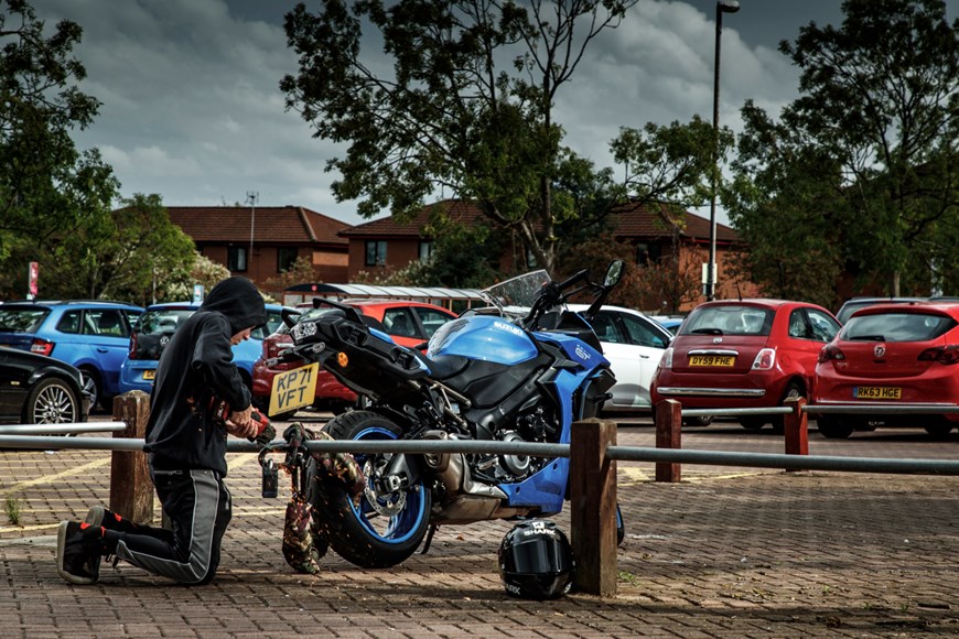 Motorcycle thefts are down in all but two areas nationwide