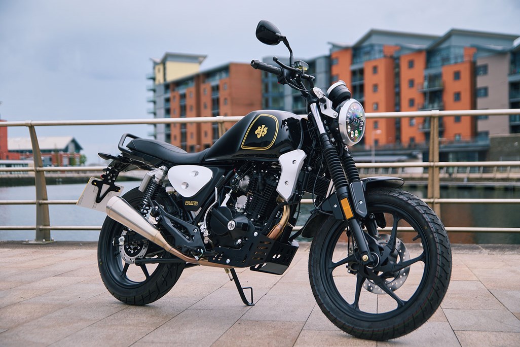 British brand AJS roll out back-to-basics £2349 Bilston 125