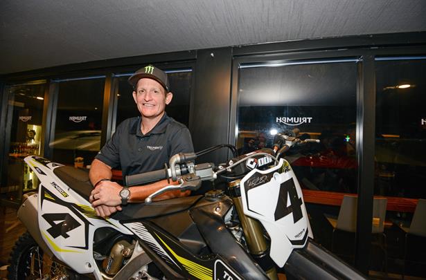 Ricky Carmichael opens up about the Triumph TF 450 RC