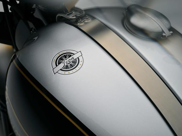 Triumph honour 1907 logo with new Icons retro range