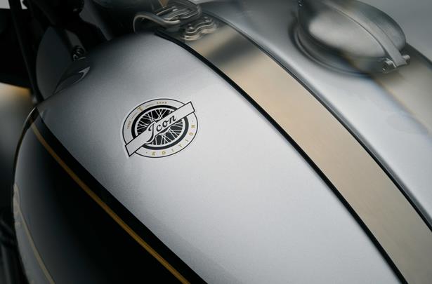 Triumph honour 1907 logo with new Icons retro range