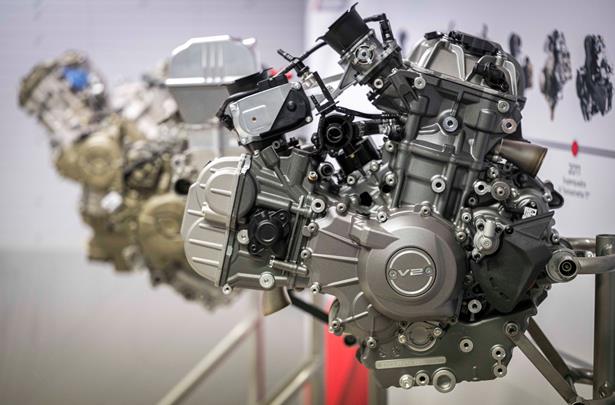 Ducati launch lightest-ever V2 engine for new model range