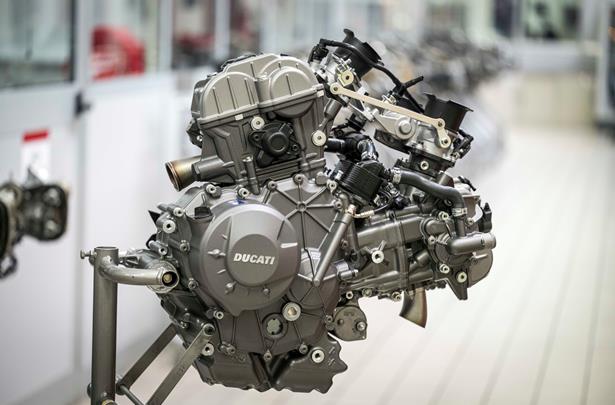 Ducati launch lightest-ever V2 engine for new model range