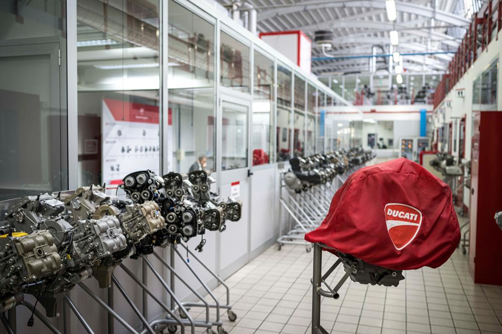 Ducati launch lightest-ever V2 engine for new model range