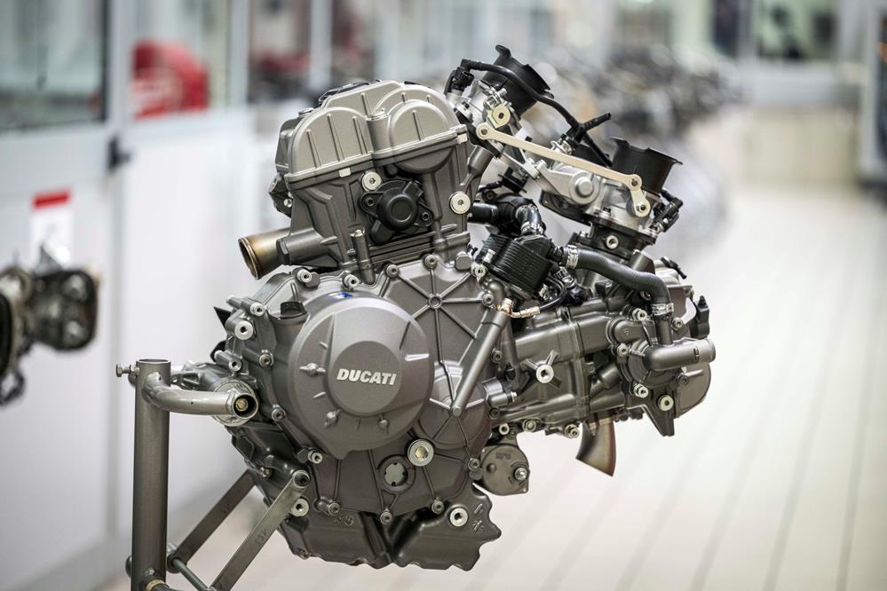 Ducati launch lightest-ever V2 engine for new model range