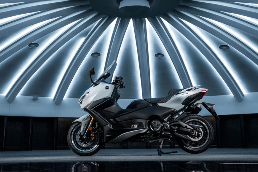 Yamaha give their popular TMAX scooter a tech boost for 2025