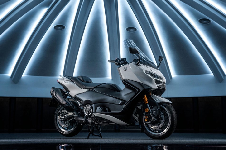 Yamaha give their popular TMAX scooter a tech boost for 2025