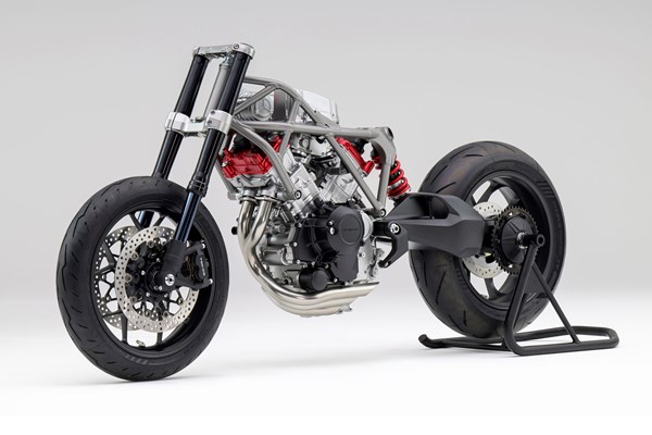 Honda reveal mid capacity forced induction V3 motor