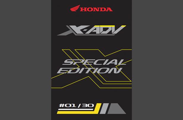 Honda UK launch striking special edition X-ADV maxi scooter