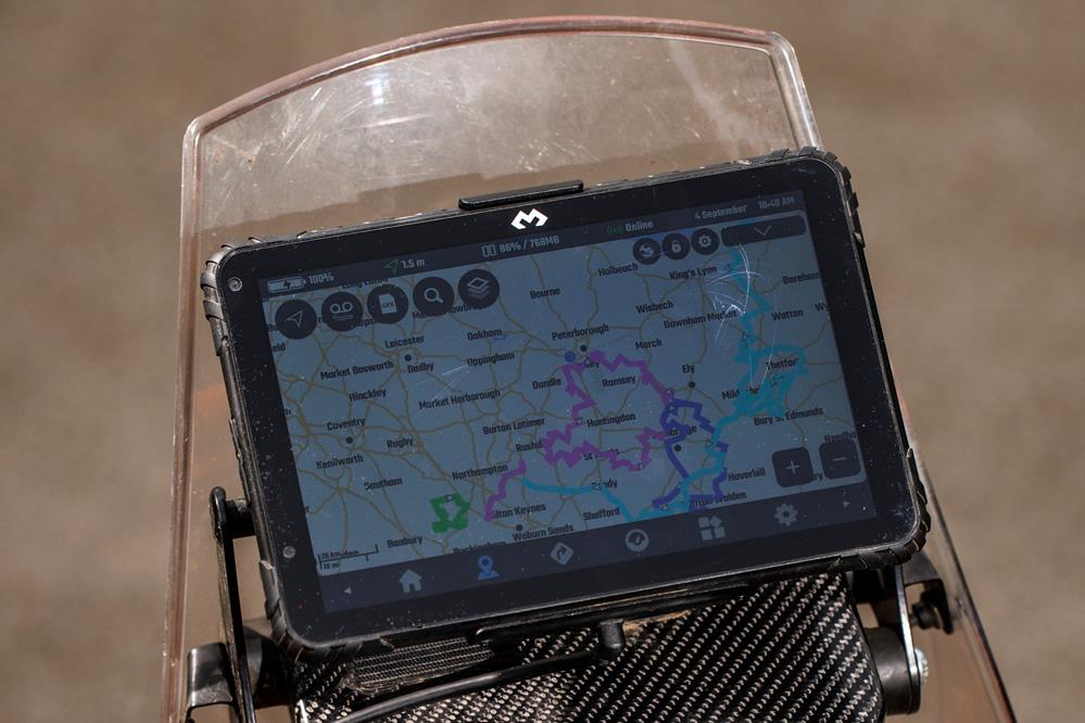 Thork Racing DMD-T865 Nav Tab review | I'd be lost without it