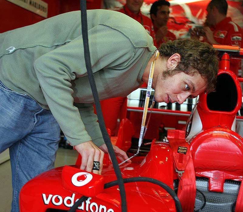 Rossi impresses in F1