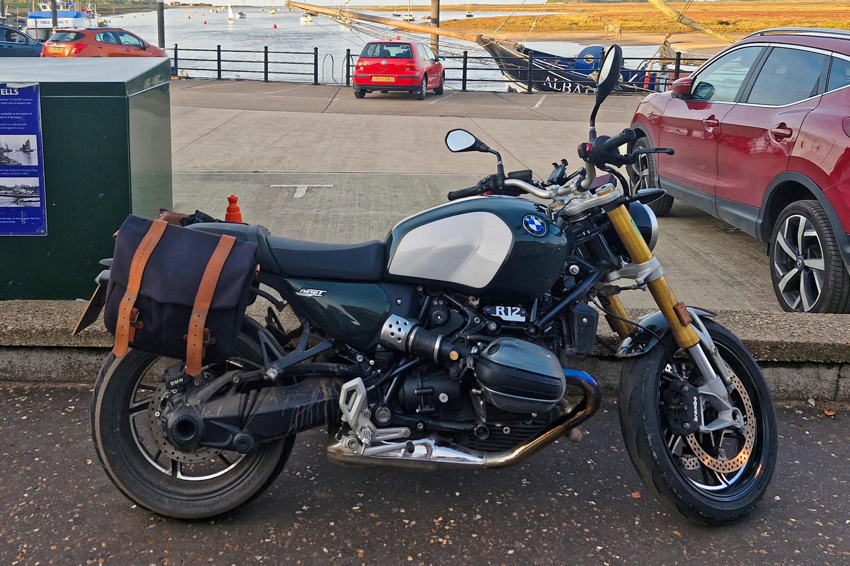 BMW R12 nineT upgrades that helped me cover 10k miles