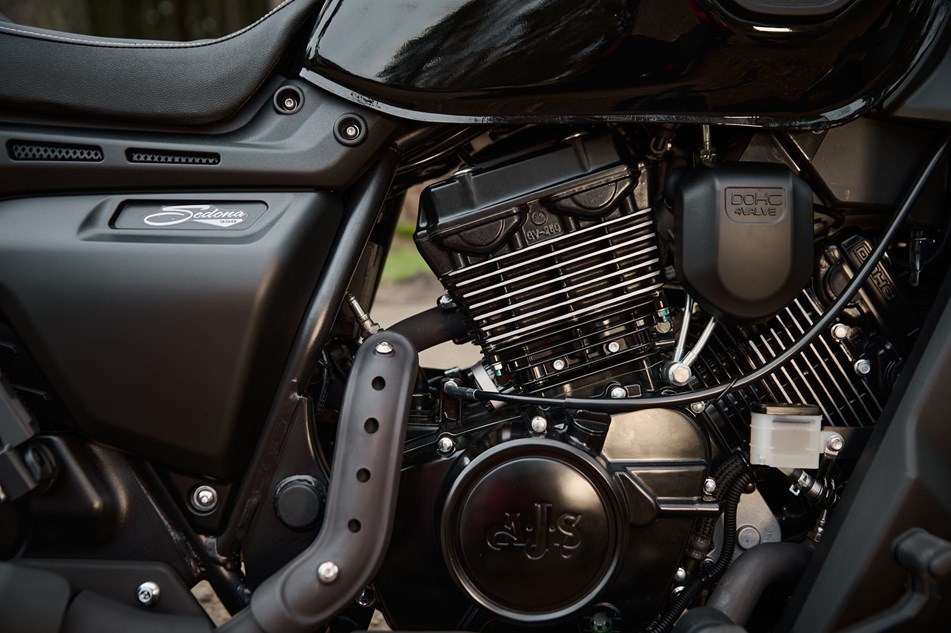AJS Sedona 250 launched with A2 licence V-twin engine