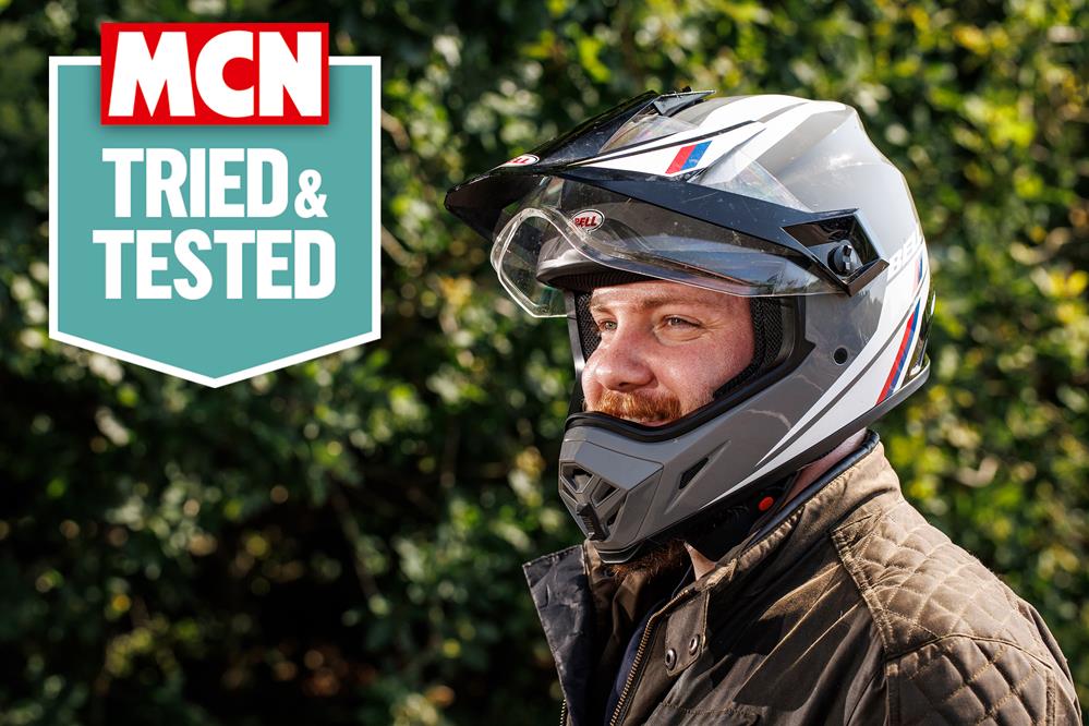 The Bell MX-9 Helmet | For both street and off-road riding