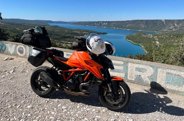 Exploring southern France on a KTM 1390 Super Duke R Evo