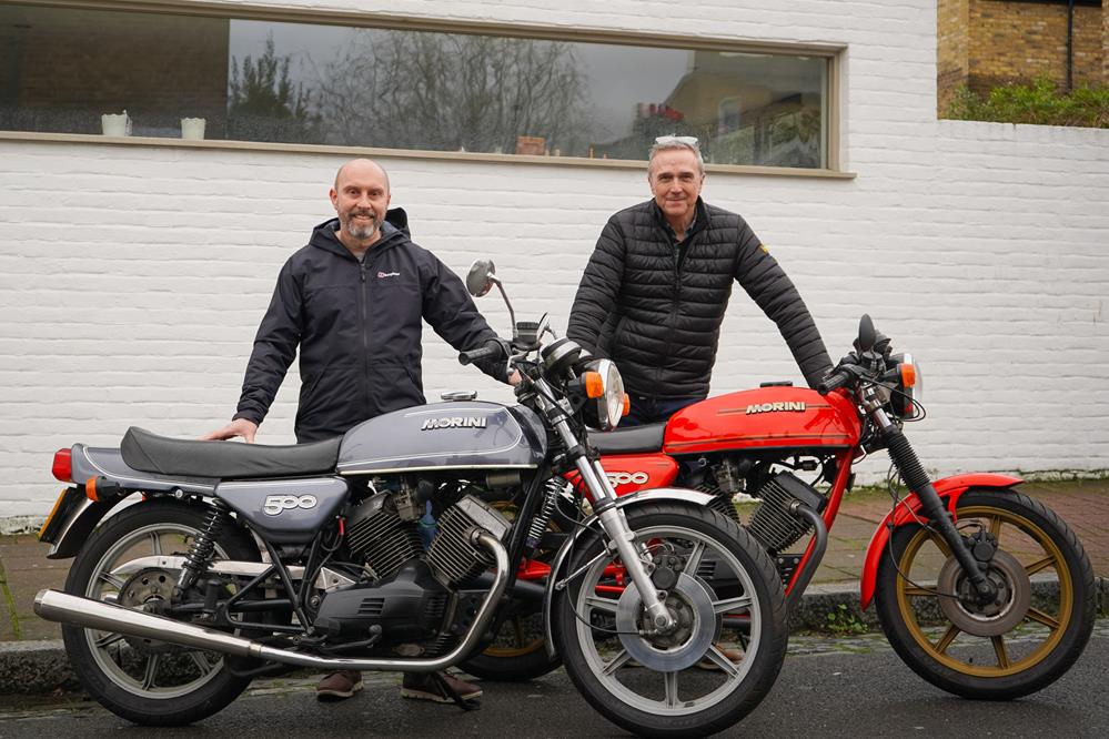 Moto Morini 500 duo to be auctioned for MS Society