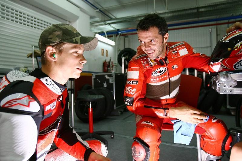Capirossi offers advice