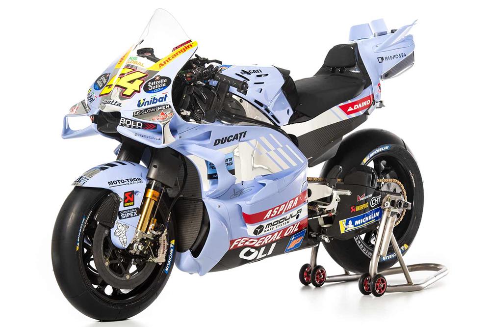 MotoGP: Gresini Racing Ducati unveil striking new livery