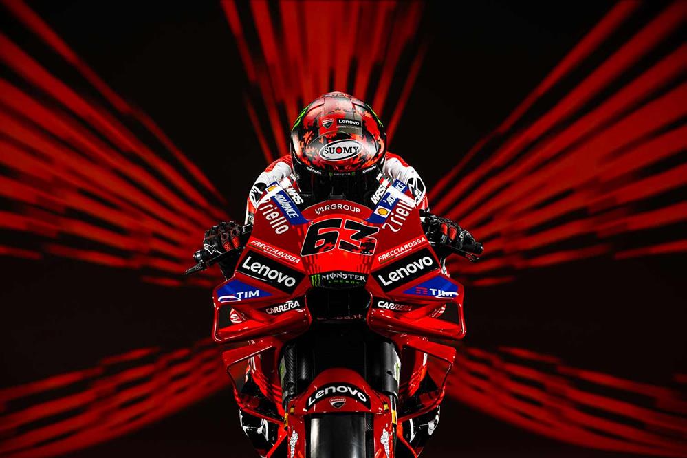 MotoGP: Pecco Bagnaia and Marc Marquez unveil 2025 Ducati Lenovo livery