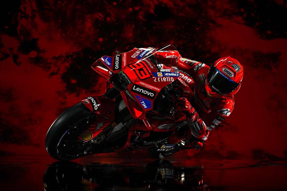 MotoGP: Pecco Bagnaia and Marc Marquez unveil 2025 Ducati Lenovo livery
