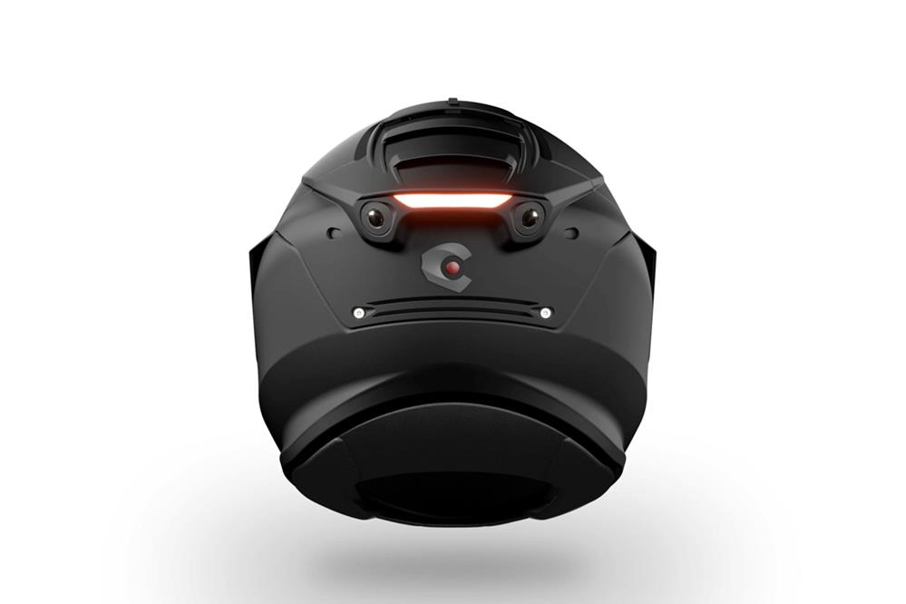 High-tech smart helmet banishes blind spots and more