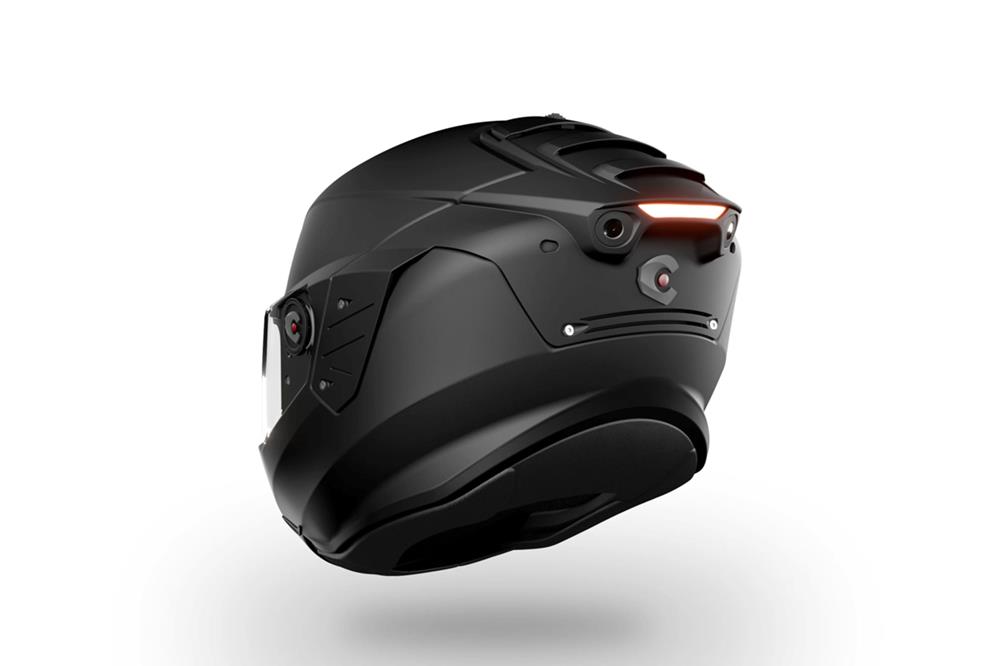 High-tech smart helmet banishes blind spots and more