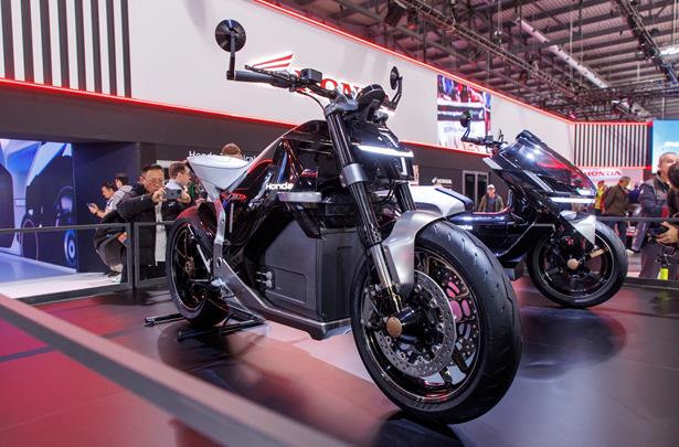 Honda set to go electric with plug-in sports-naked bike