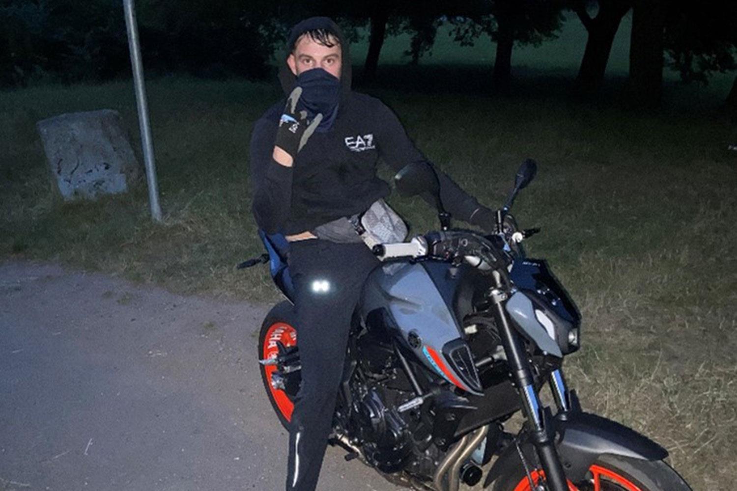 Vehicle thief who posed with stolen motorcycle is jailed