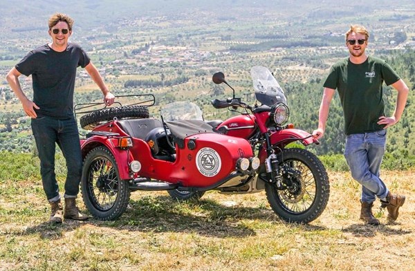 Charley Boorman at Devitt Insurance MCN London Motorcycle Show