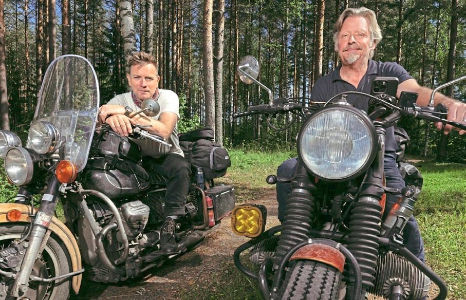 Charley Boorman at Devitt Insurance MCN London Motorcycle Show