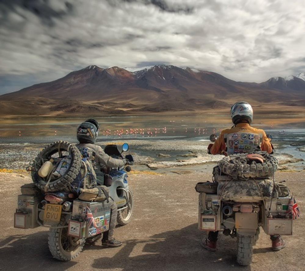 Charley Boorman at Devitt Insurance MCN London Motorcycle Show