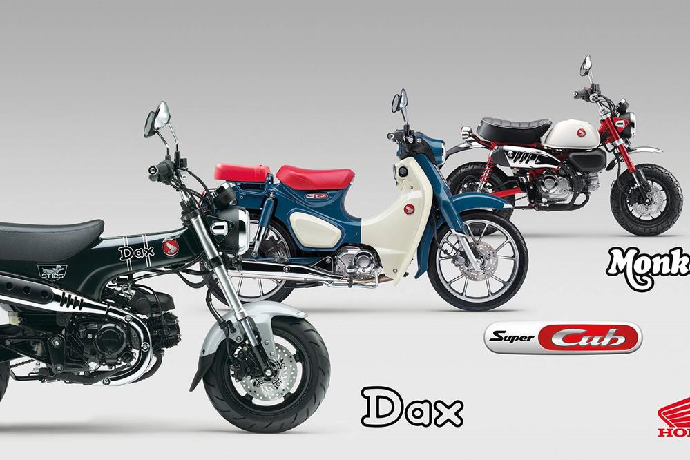 Honda Dax, Monkey, and Super Cub retros updated for 2025