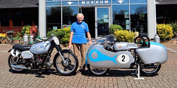 Sammy Miller at Devitt Insurance MCN London Motorcycle Show