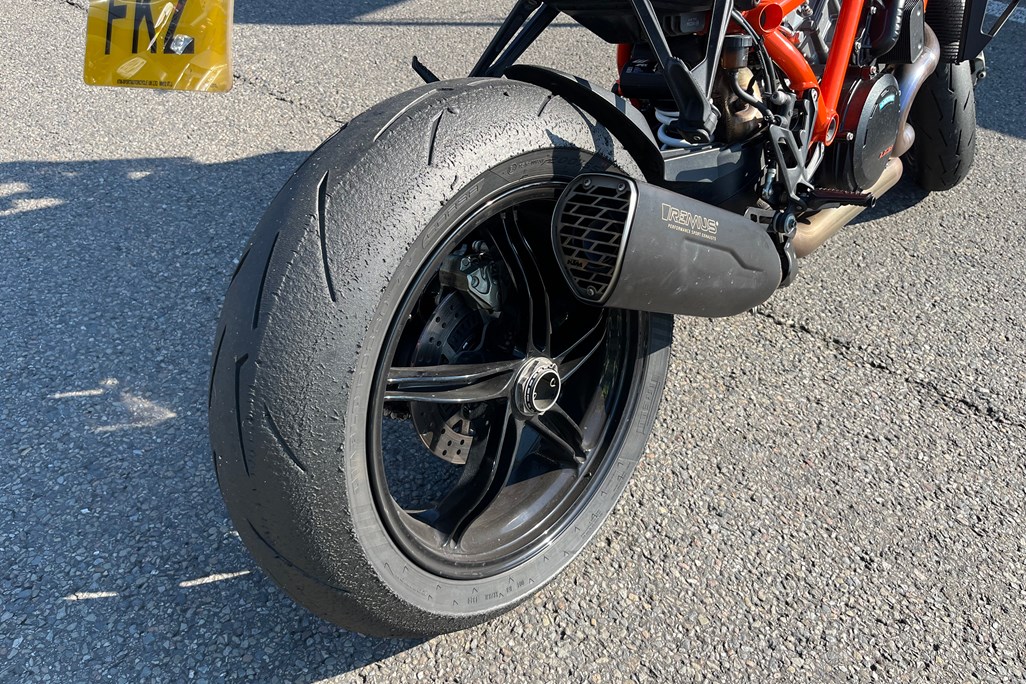 Here are the best tyres I used on the 2024 KTM 1390 SDR Evo