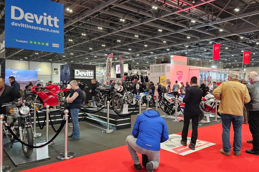 LIVE from the 2025 Devitt Insurance London Motorcycle Show!