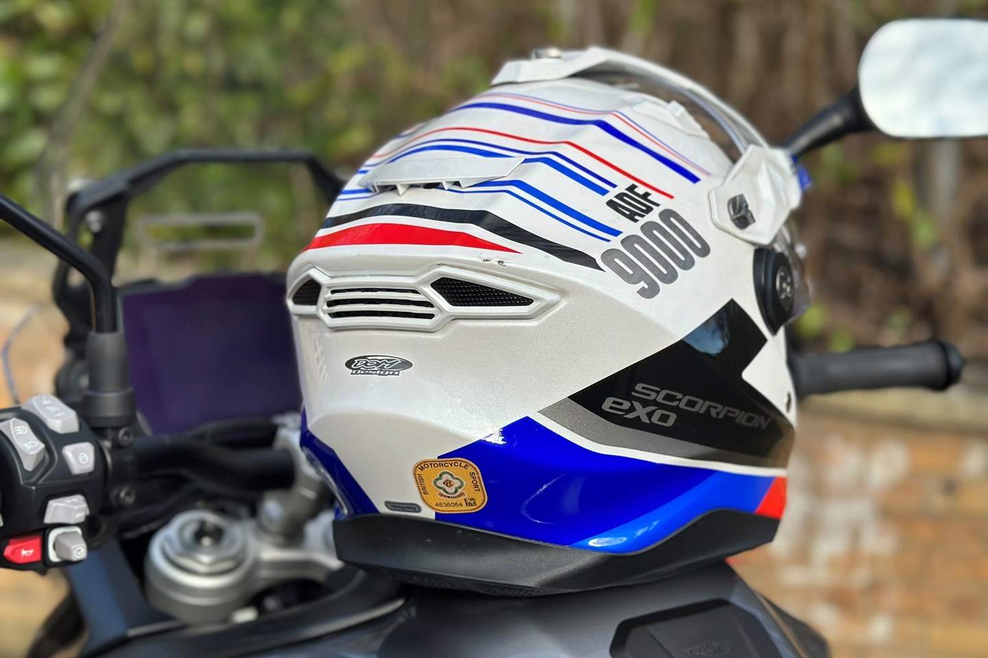 Scorpion ADF-9000 adventure helmet review after 4100 miles