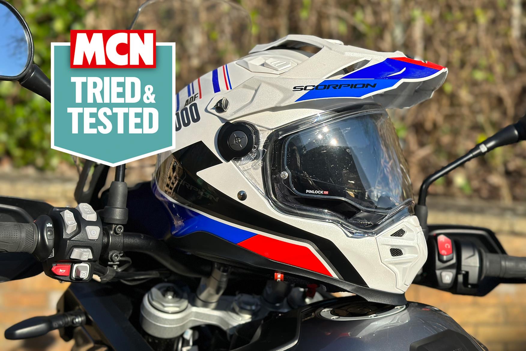 Scorpion ADF-9000 adventure helmet review after 4100 miles
