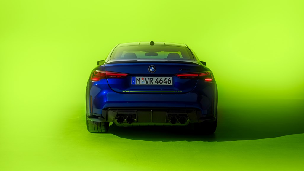 BMW honour Valentino Rossi with M4 CS Edition VR46 car