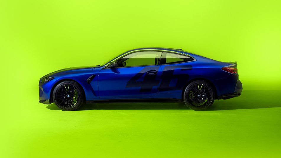 BMW honour Valentino Rossi with M4 CS Edition VR46 car