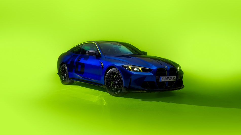 BMW honour Valentino Rossi with M4 CS Edition VR46 car