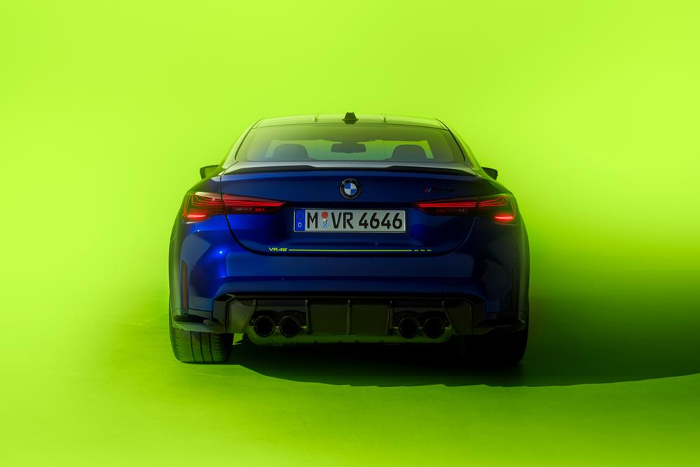 BMW honour Valentino Rossi with M4 CS Edition VR46 car